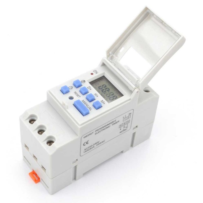 Jual Timer Listrik Programmable Time Switch Relay 16A 220V 2000W ...