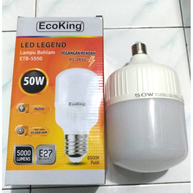 Jual Lampu LED Ecoking 50W | Shopee Indonesia
