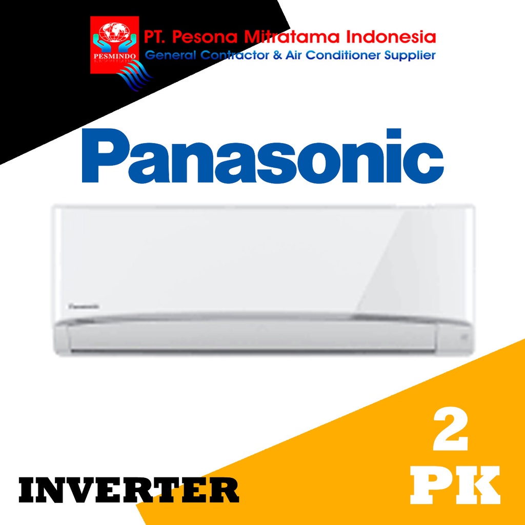 Jual AC SPLIT PANASONIC INVERTER 2 PK (CS/CU-PU18XKJ) | Shopee Indonesia