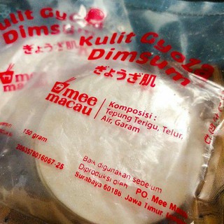 Jual Kulit Pangsit Siomay Dimsum Bulat Mee Macau | 150 Gram | Diameter ...