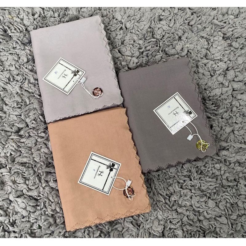 Jual kerudung / hijab hasian polos non tassel | Shopee Indonesia