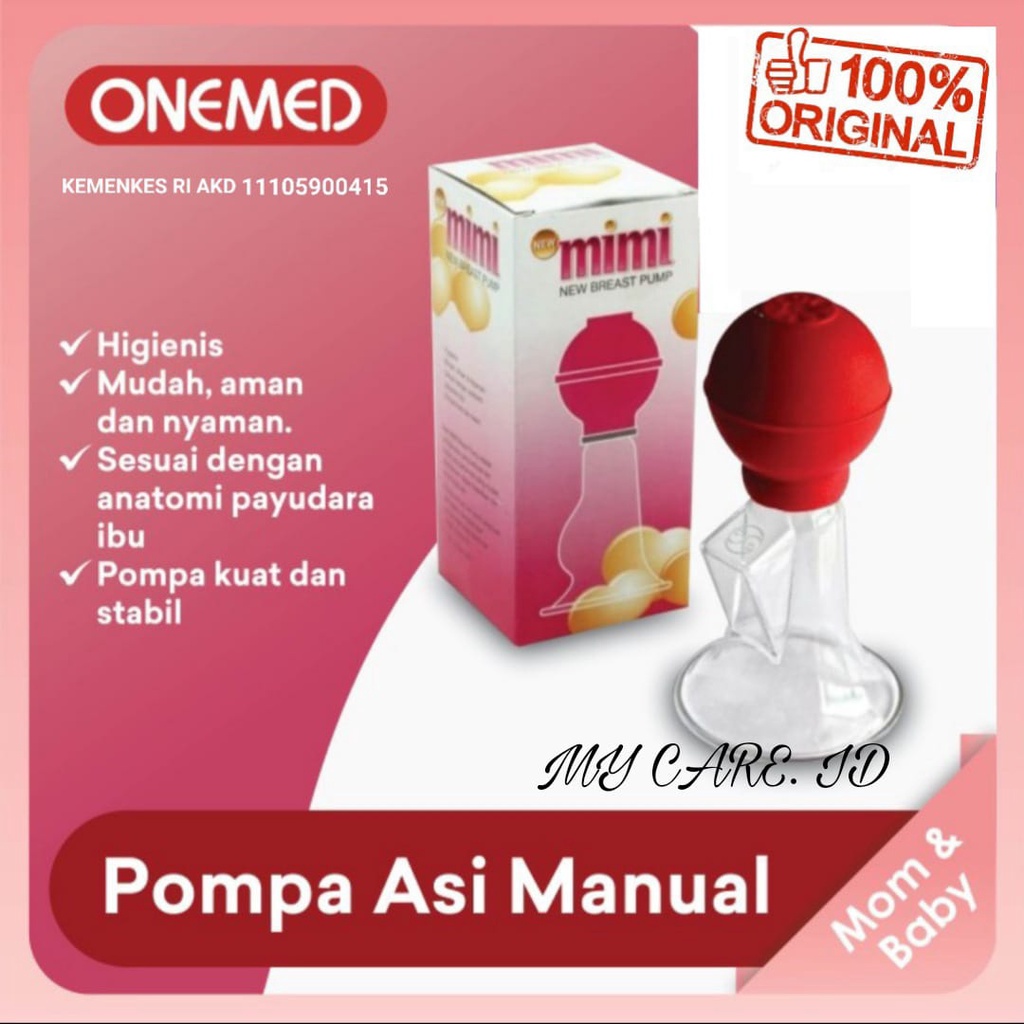 Jual LynCare Pompa ASI Susu Bayi Manual / Breast Pump Anti Pecah/ Pompa ...