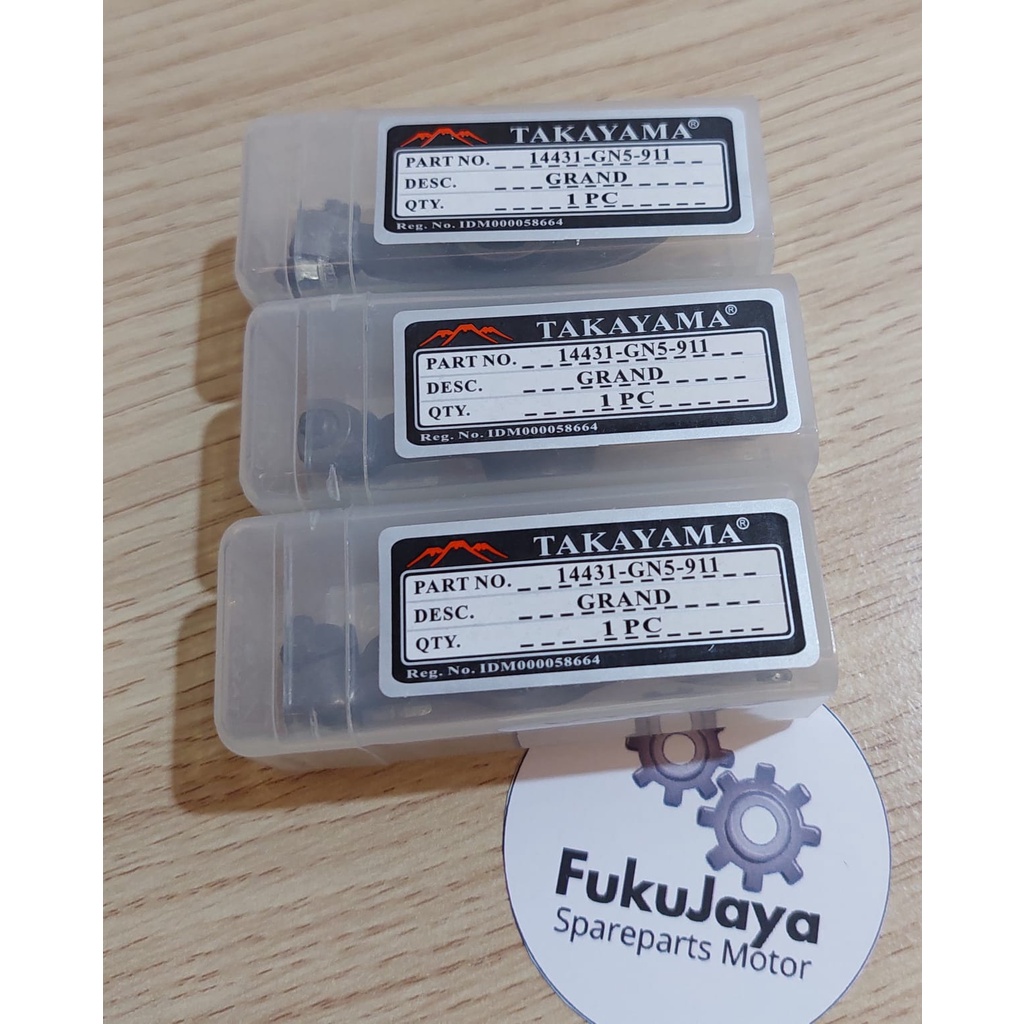 Jual Takayama Templar Rocker Arm Pelatuk Platuk Klep + Baut Smash'02 ...
