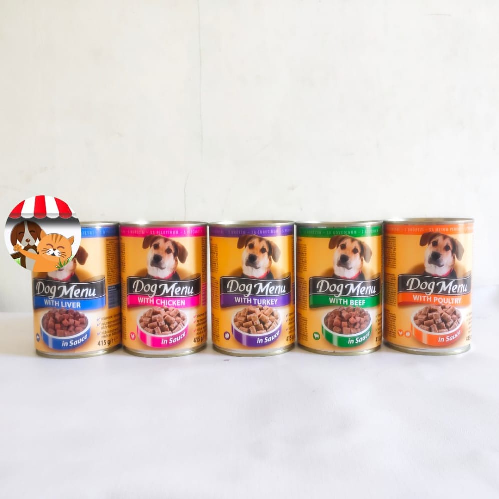 Jual Dog Menue Menu Makanan Anjing Kaleng Basah Wet Food All Variant ...