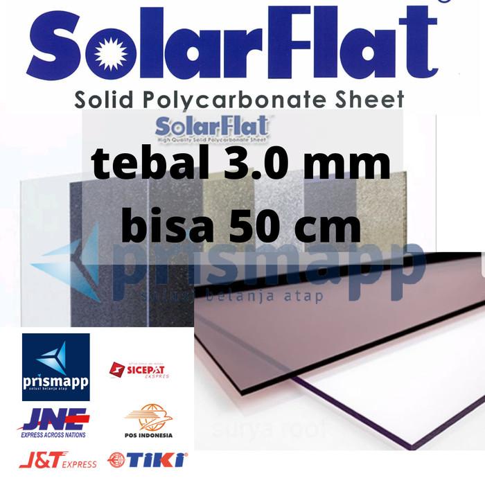 Jual Solarflat 3.0 mm, Atap Solid Solartuff, Solar Flat harga PER 50 cm ...