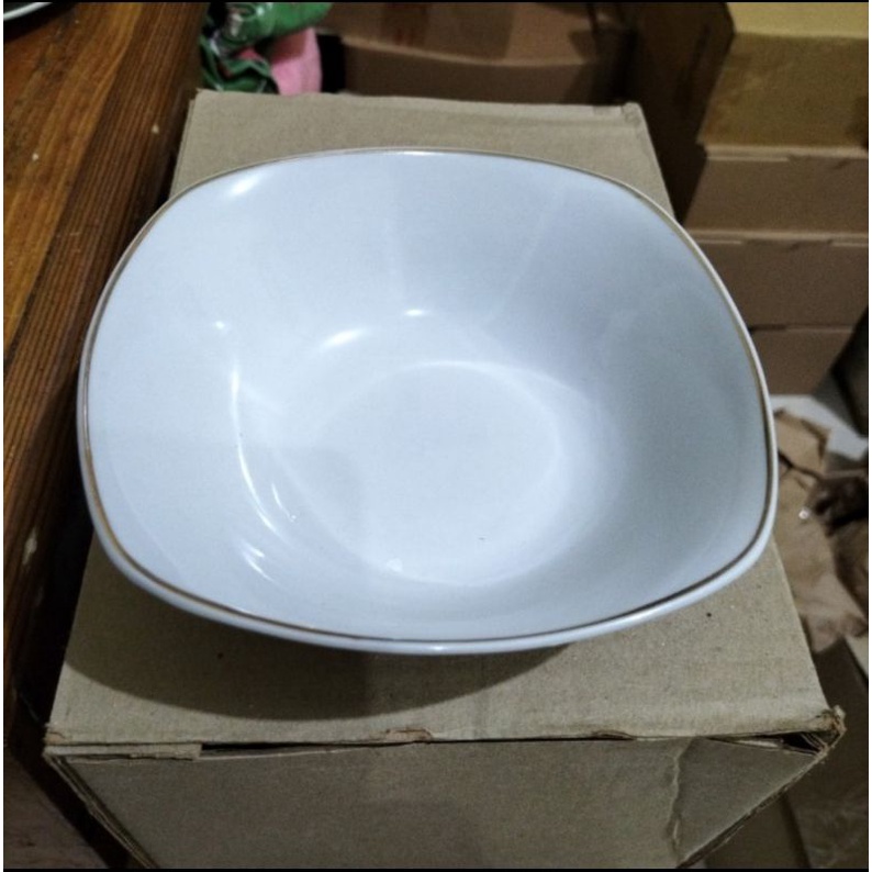 Jual mangkok persegi lismas 6 inch | Shopee Indonesia