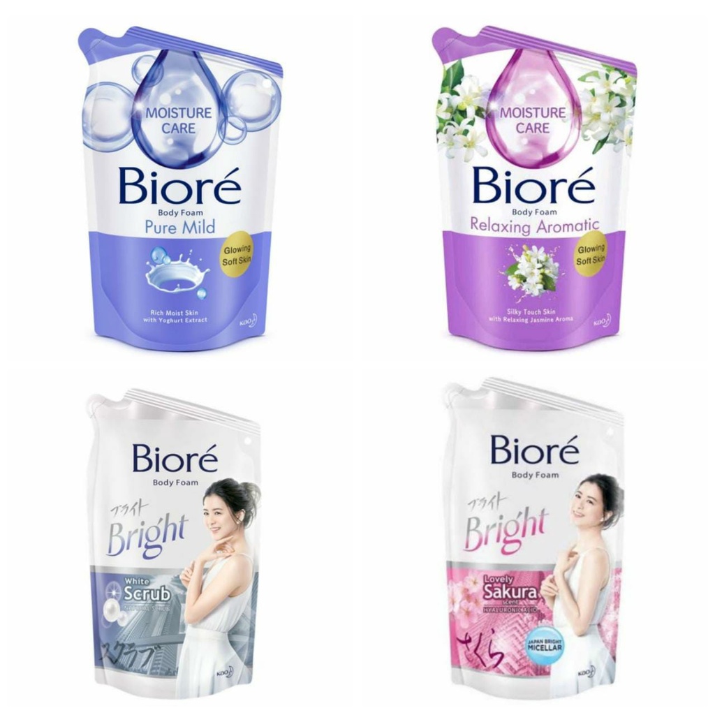 Jual Biore Body Foam Relaxing Aromatic 400mL | Shopee Indonesia