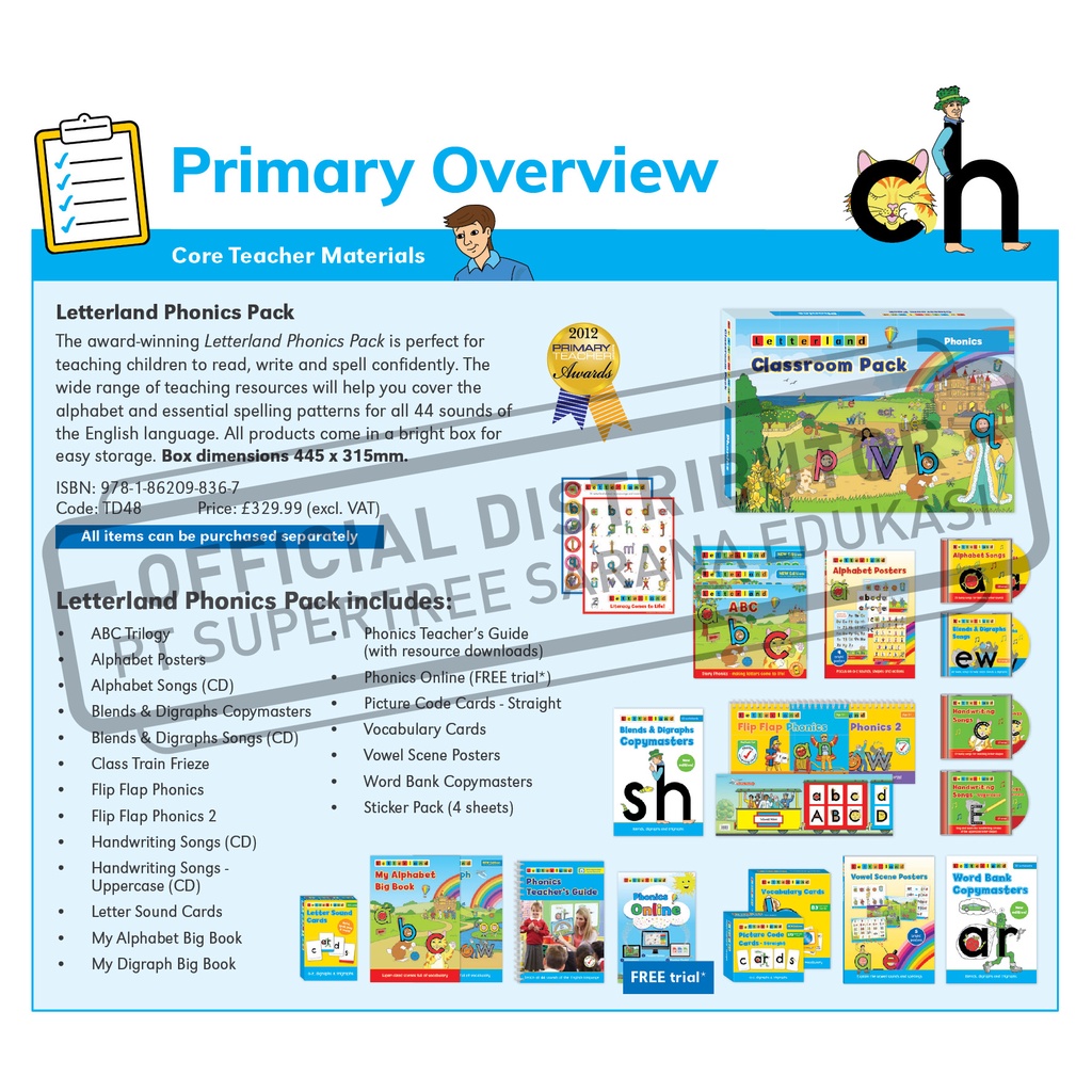 Jual Letterland Classroom Pack (Latest Edition) | Shopee Indonesia