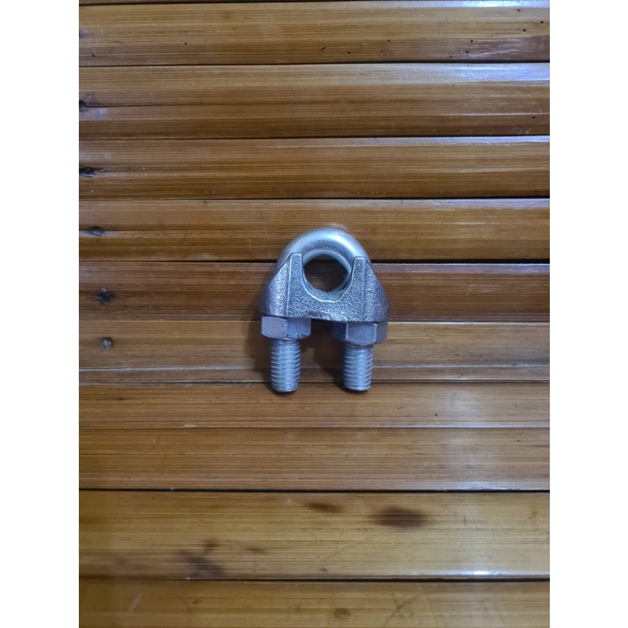 Jual Klem kabel baja 16mm / Klem seling / Klem seling besi kuku macan ...