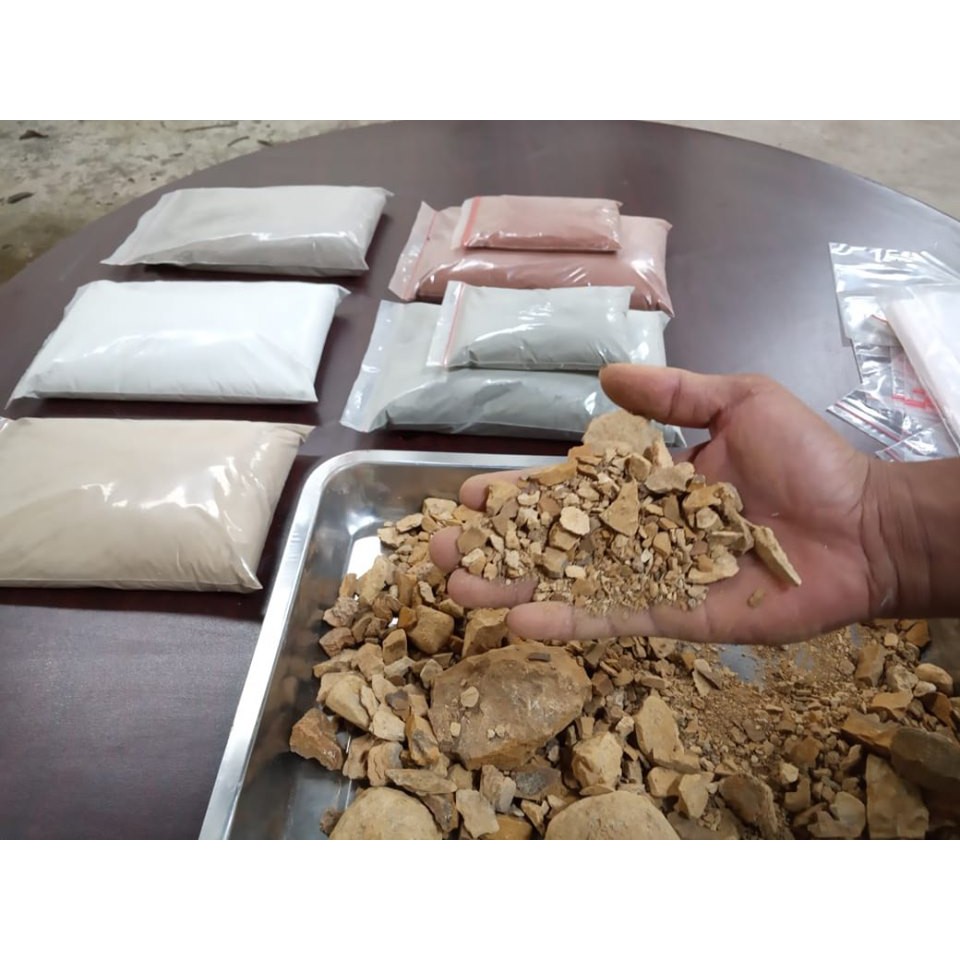 Jual bentonite clay yellow / tanah liat kuning bahan kosmetik 1kg ...
