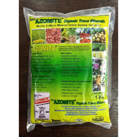 Jual Pupuk Organik Tanaman Azomite | Shopee Indonesia