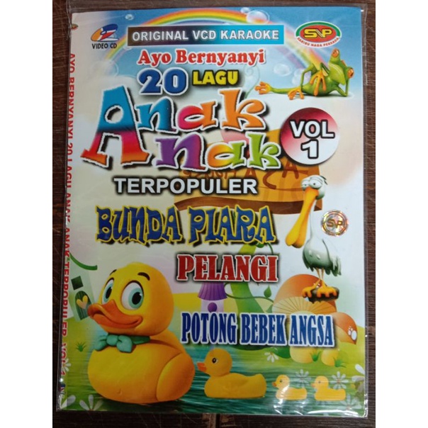 Jual Kaset Vcd Original 20 lagu anak-anak terpopuler vol 1 | Shopee Indonesia