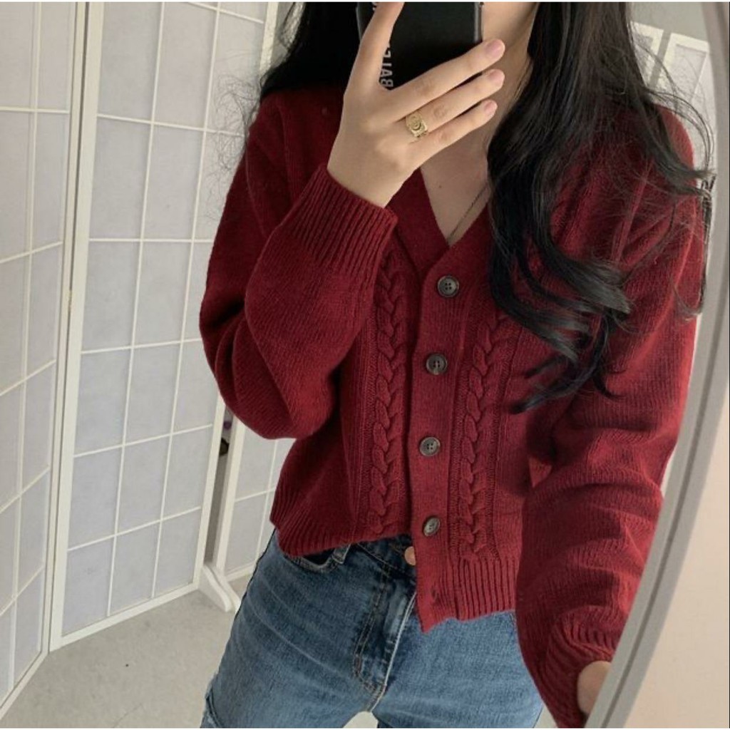 Jual TA9 Cardi Myra Rajut / Cardi Rajut / Outer Rajut | Shopee Indonesia