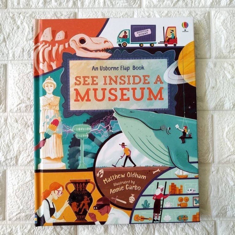 Jual USBORNE - SEE INSIDE A MUSEUM | Shopee Indonesia