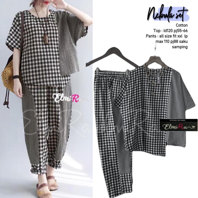 Jual NEBULA SET BY ELMIRA (100% REAL PICT ORI BERLABEL ELMIRA) | Shopee Indonesia