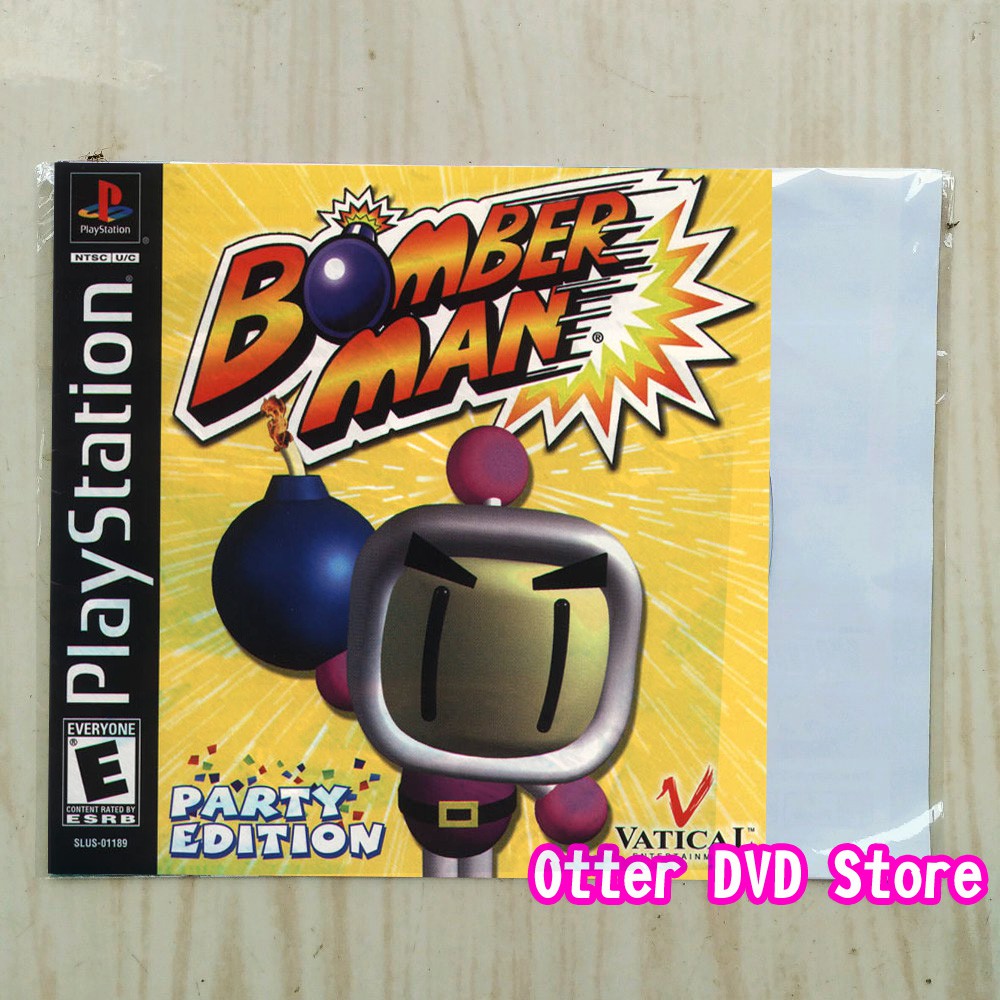 Jual Kaset CD Game Ps1 Ps 1 Bomber Man Bomberman - Party Edition ...