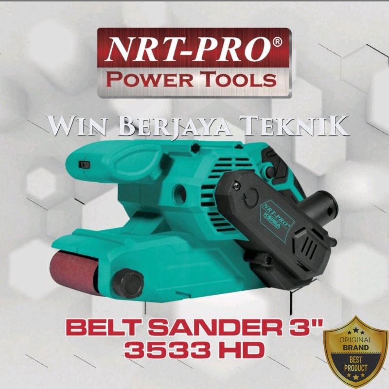 Jual NRT PRO 3533 HD Belt Sander 75 x 533mm - Mesin Amplas Sabuk ...