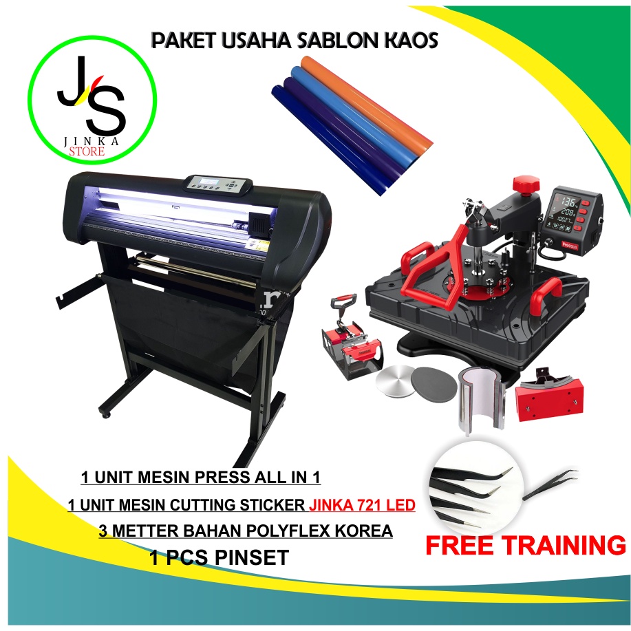Jual PAKET MESIN SABLON ALL IN 1 | Shopee Indonesia