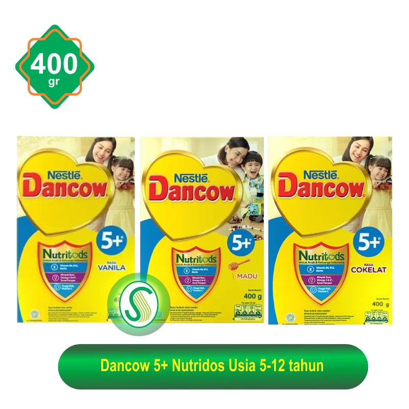 Jual Dancow 5+ Nutritods Susu Formula Anak Usia 5-12 Tahun Rasa Madu ...