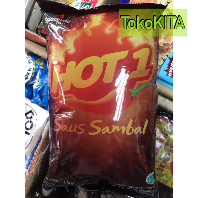 Jual Saos Sambal Hot One 1 kg | Shopee Indonesia