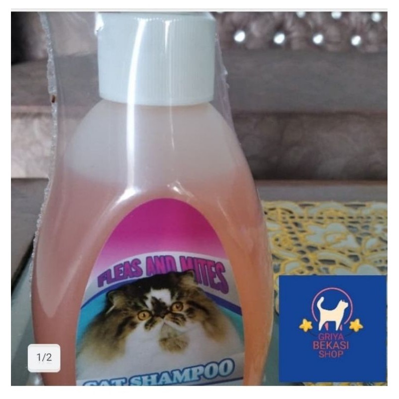 Jual Shampoo kucing raid all Flea and mites cat shampoo 250 ml 250ml ...