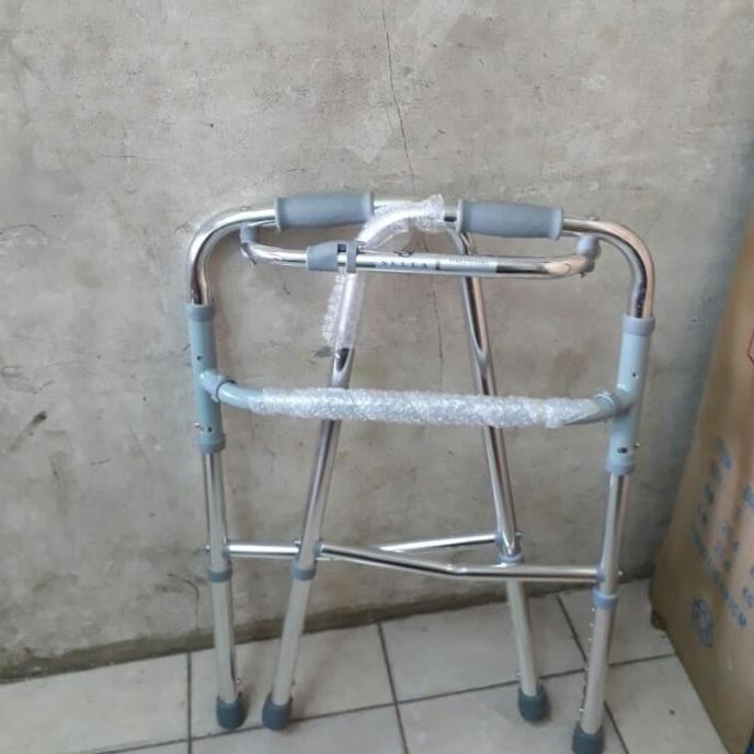 Jual alat bantu jalan walker jalan aluminium ringan | Shopee Indonesia