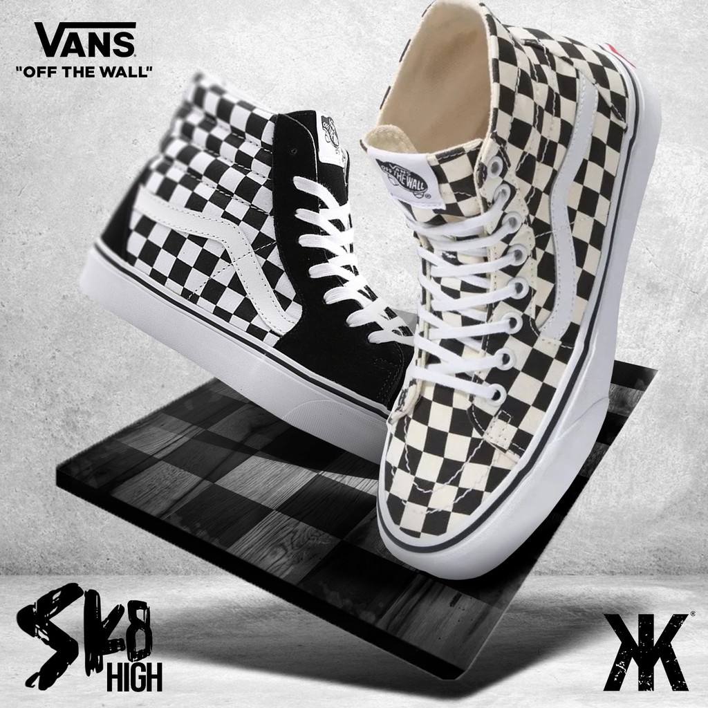 Jual [GRADE ORIGINAL] SEPATU VANS SK8 FULL CATUR CHECKERBOARD (IMPORT ...