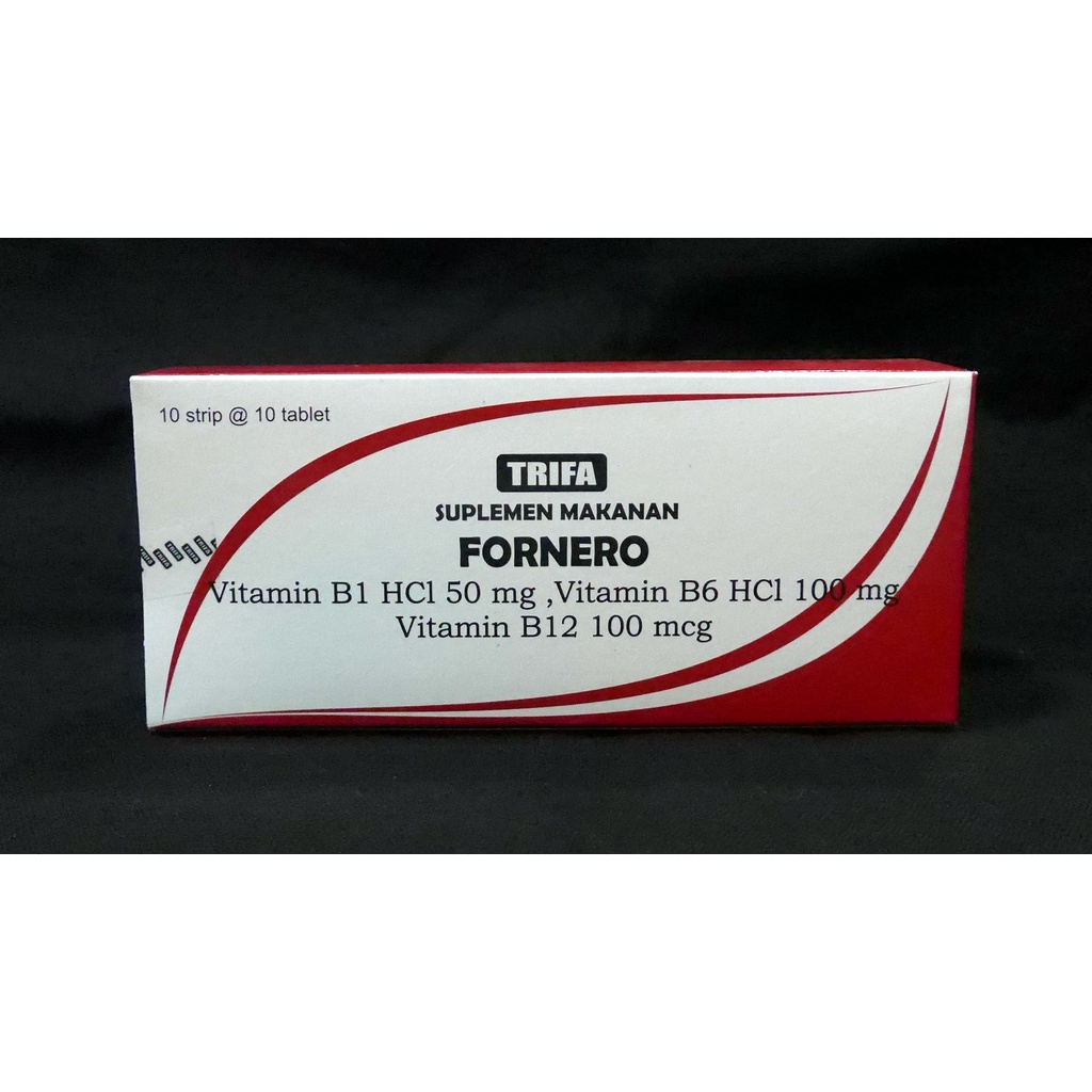 Jual Suplemen Makanan Vitamin Trifa Fornero 10 X 10 tablet | Shopee ...