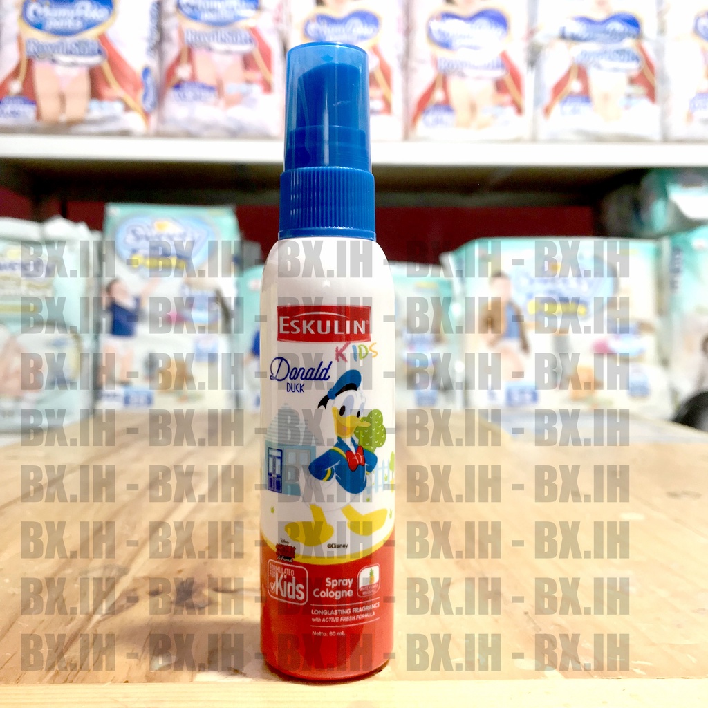 Jual Eskulin Kids Spray Cologne 60ml Donald Duck - Expired Date 100% ...