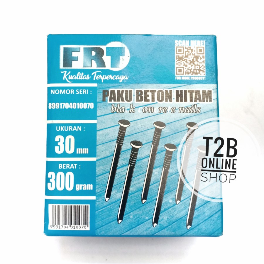 Jual Paku Beton Hitam, Paku Tembok Paku Cor ,Paku Beton Hitam | Shopee ...