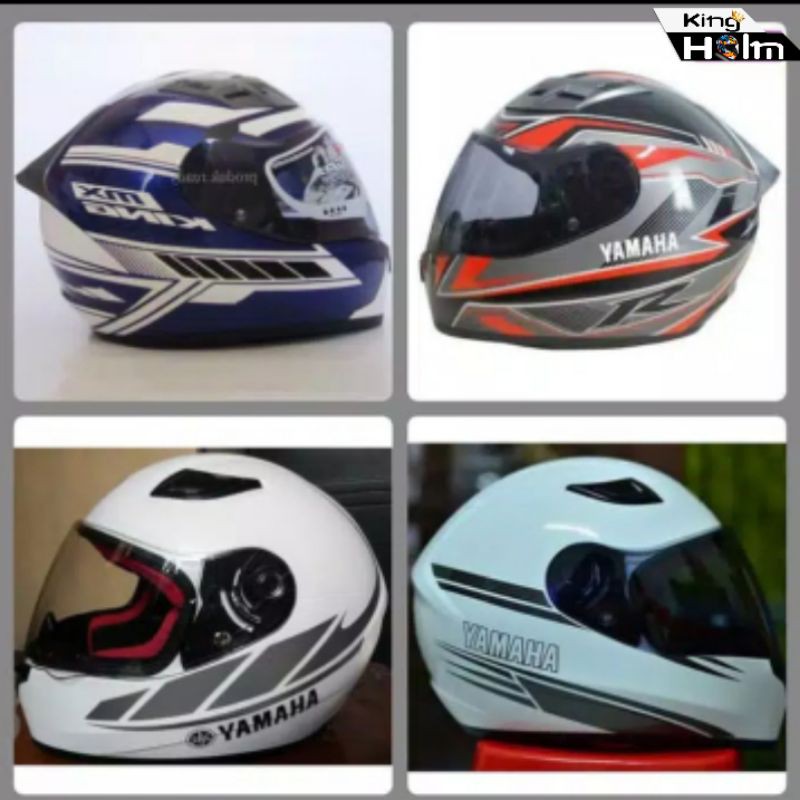 Jual kaca helm visor yamaha vixion r15 mx king smoke | Shopee Indonesia