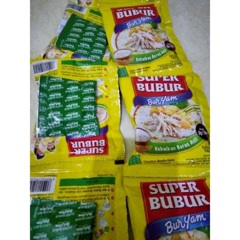 Jual Super Bubur Buryam Renteng 10 sachet | Shopee Indonesia
