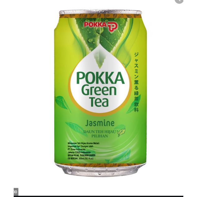 Jual POKKA GREEN TEA CAN 330ML | Shopee Indonesia