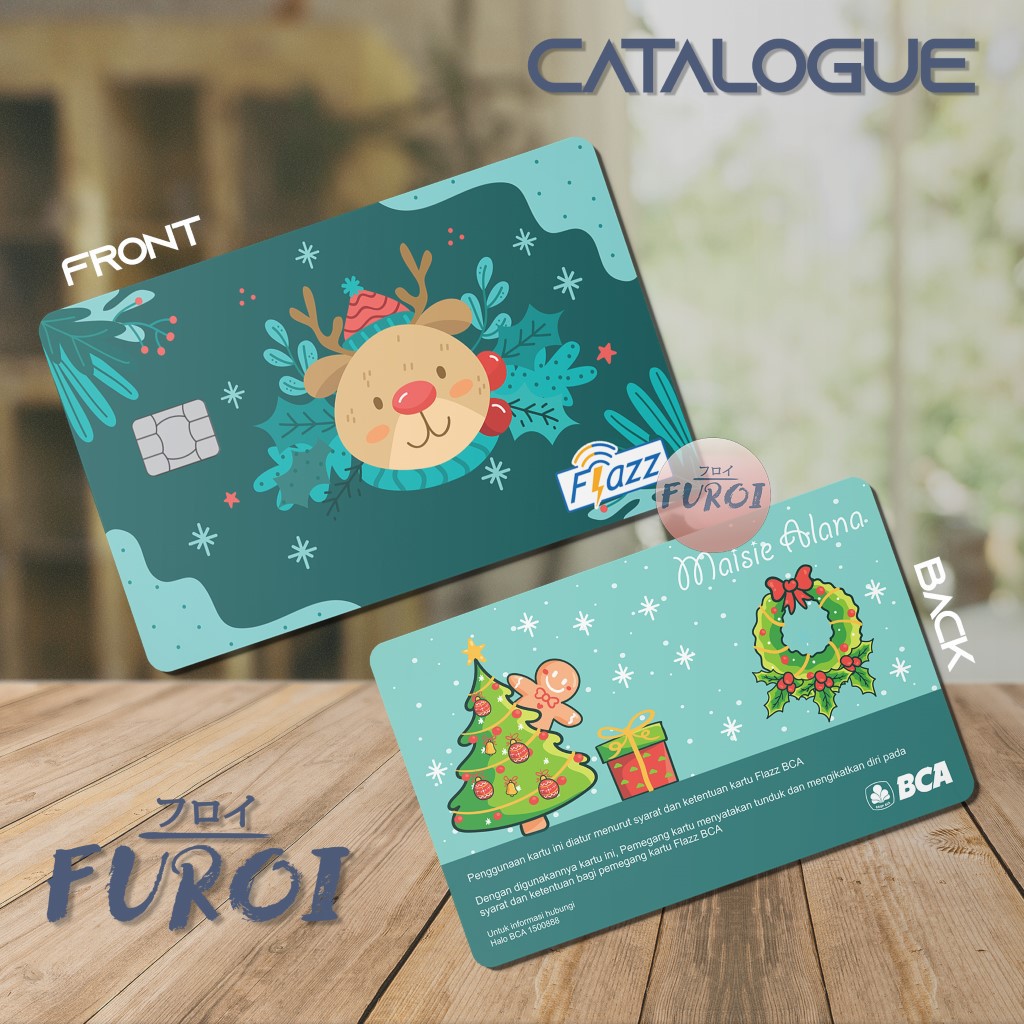 Jual Kartu Flazz BCA | Kartu Emoney Mandiri | Winter | Rudolph Raindeer | Shopee Indonesia