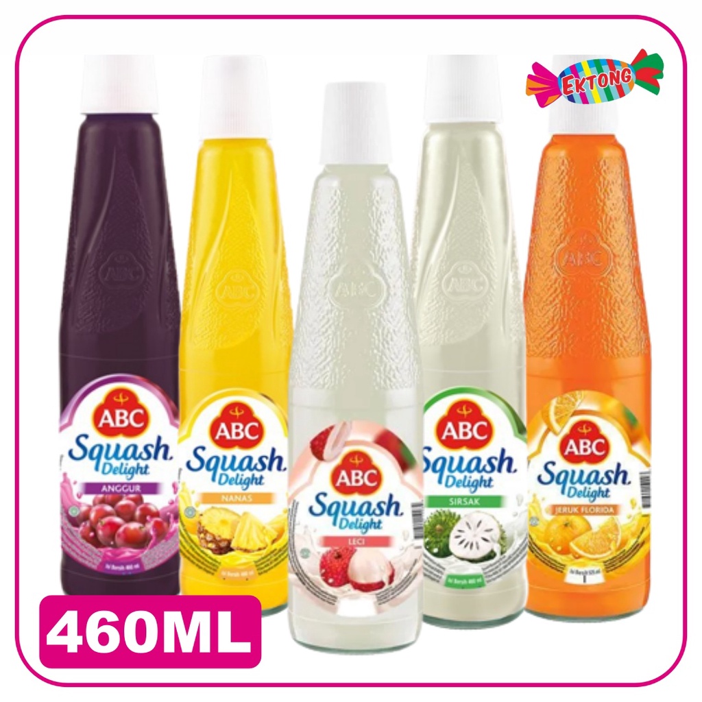 Jual ABC SQUASH DELIGHT 460 ML ALL VARIANT | Shopee Indonesia