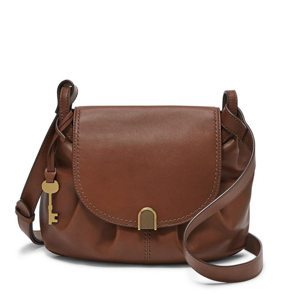 Jual Foss Gigi Flap Brown Authentic | Shopee Indonesia