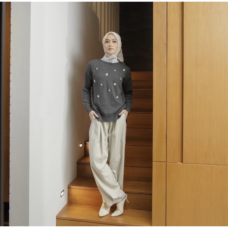 Jual Sale Jenna & Kaia Vera Top Pink Mira Sweater Dark Grey JennaKaia ...