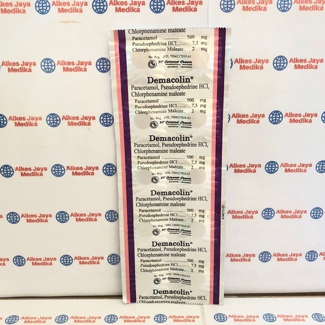 Jual Demacolin Isi 10 Tablet - Obat Demam & Flu | Shopee Indonesia