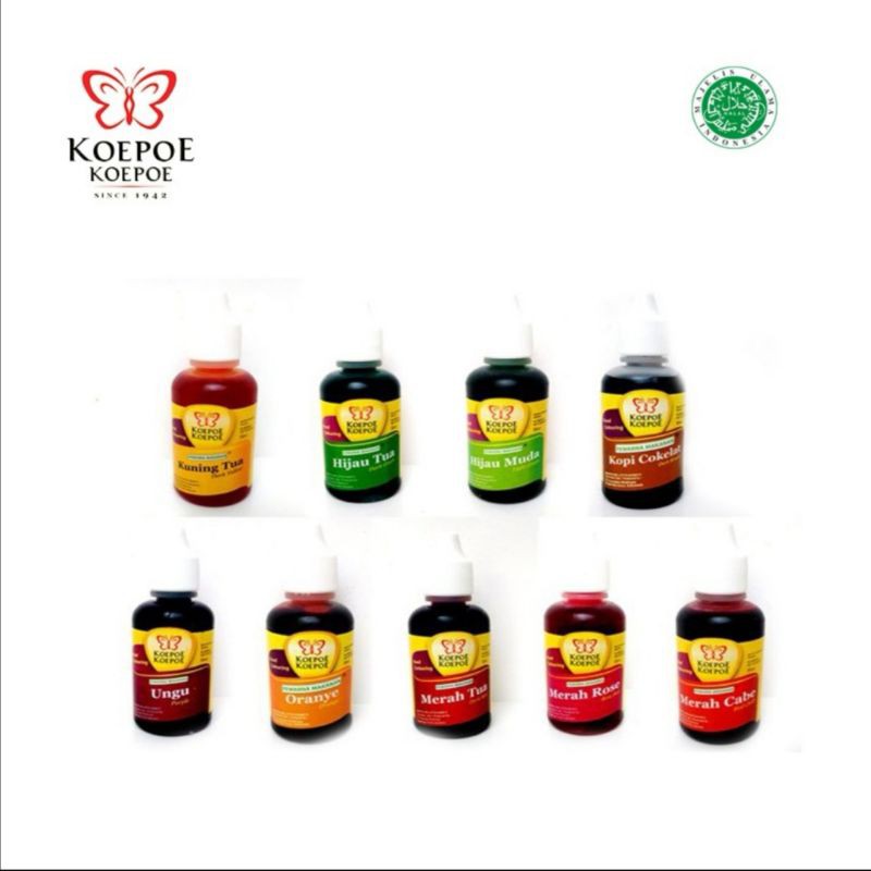 Jual Pewarna koepoe koepoe 30ml | Shopee Indonesia
