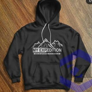 Jual JAKET HOODIE TERBAIK MY EXPEDITION PENDAKI GUNUNG POLOS CUSTOM ...