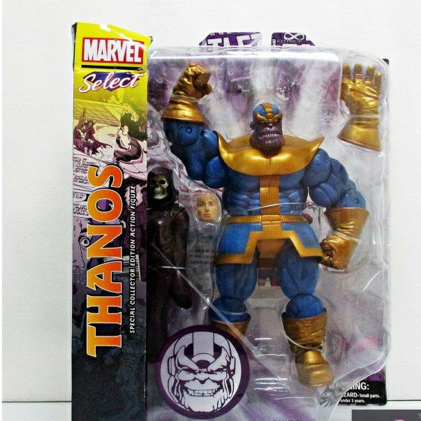 Jual Action Figure Marvel Select Thanos With Lady Death | Shopee Indonesia