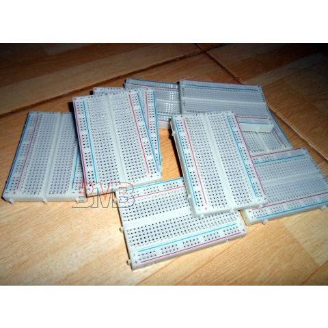 Jual Breadboard Mini 8.5X5.5Cm Solderless Pcb Circuit Board 400 Lubang ...