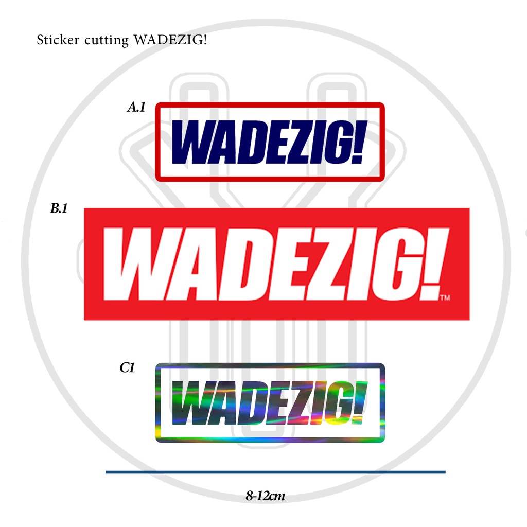 Jual stiker distro wadezig | Shopee Indonesia