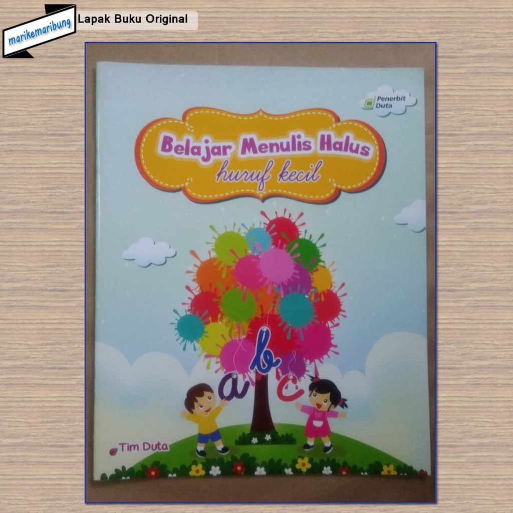 Jual Buku Menulis Halus : Huruf Kecil PAUD | Shopee Indonesia
