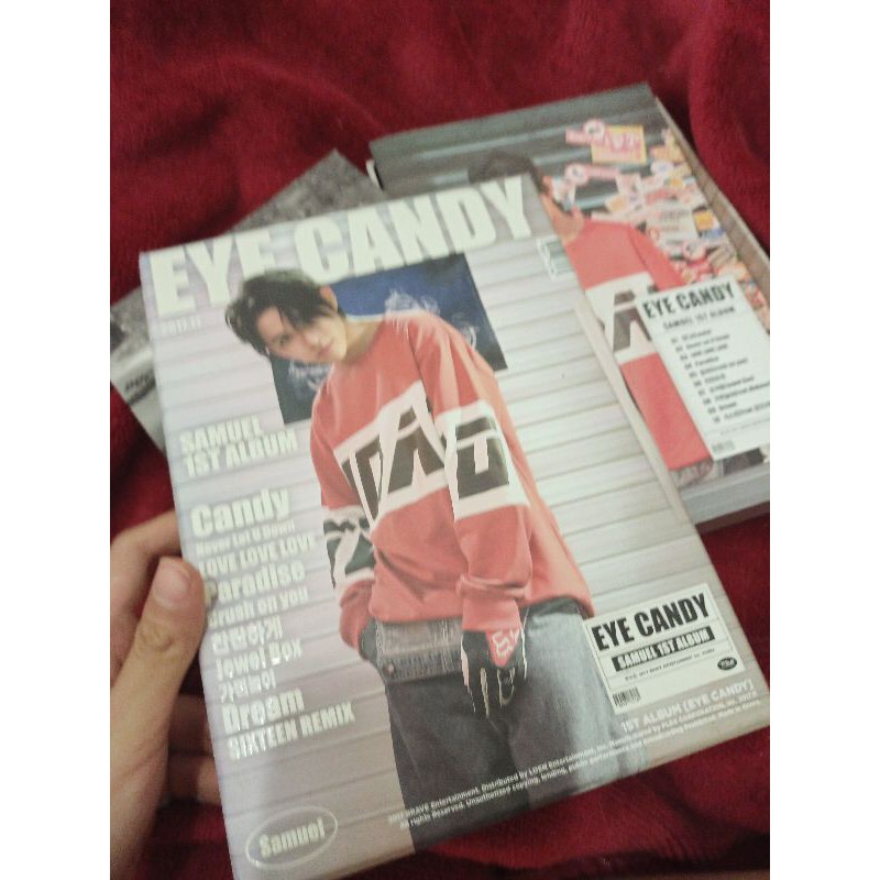 Jual Official Album Kpop Kim Samuel Eye candy | Shopee Indonesia