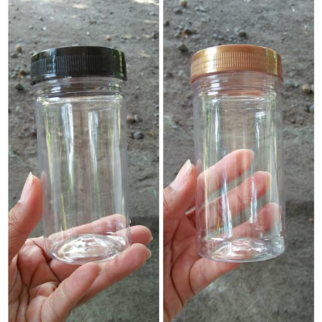 Jual Eceran Toples Mini 200ml-Botol Pet-Jar plastik-Sambal-Bumbu-Selai ...