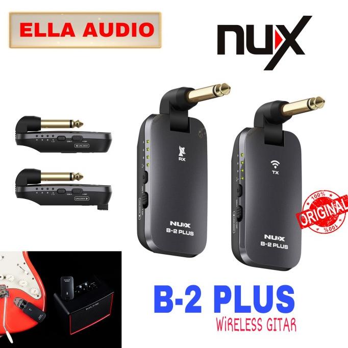 Jual Nux B2Plus B2+ B2 Plus Wireless Gitar 2.4Ghz Wireless System - Alat Musik / Musik Dan ...