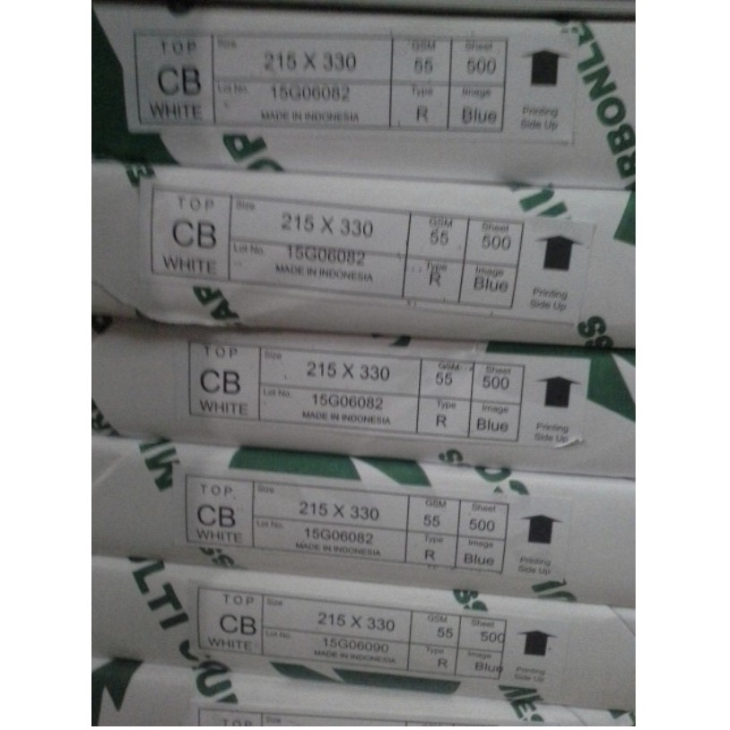 Jual NCR MULTI COPY TOP PUTIH F4 FOLIO (500 LEMBAR) | Shopee Indonesia