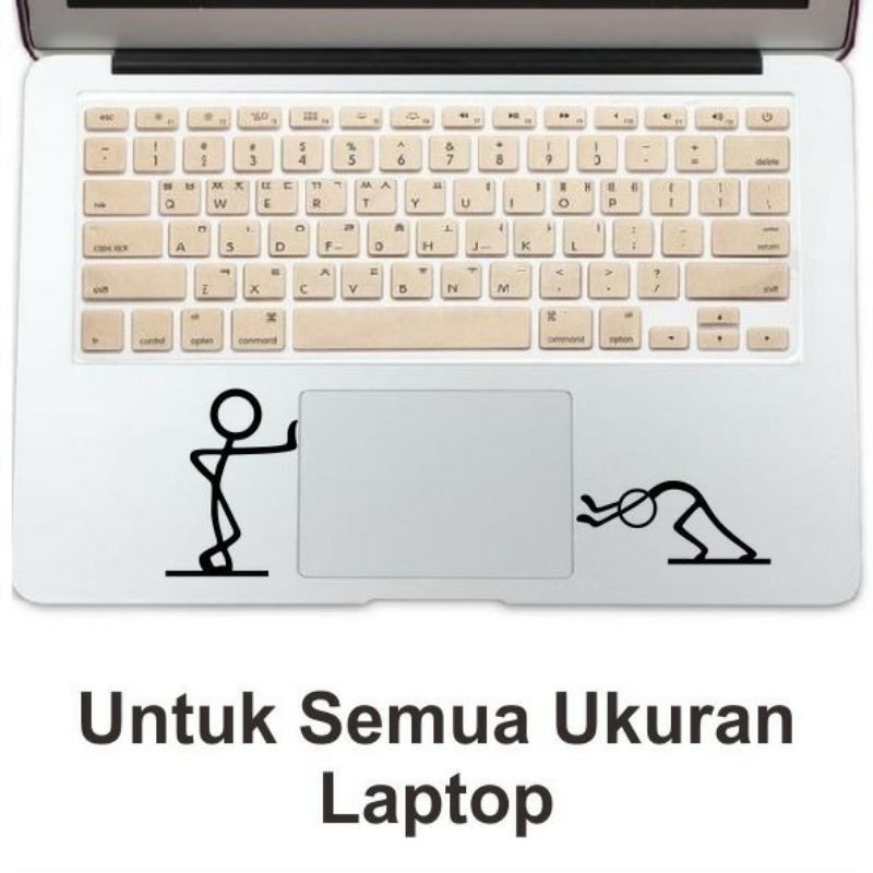 Jual stickman Sticker cutting laptop custom murah lucu | Shopee Indonesia