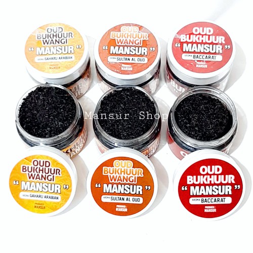 Jual Dupa Oud Bukhur Wangi Mansur Serbuk | Shopee Indonesia